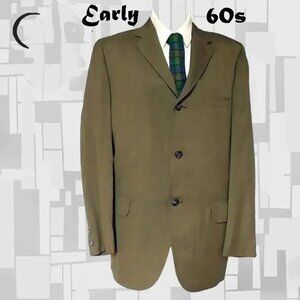 Vintage | Suits & Blazers | Mens Vintage Sport Coat Skinny Lapel Sack ...